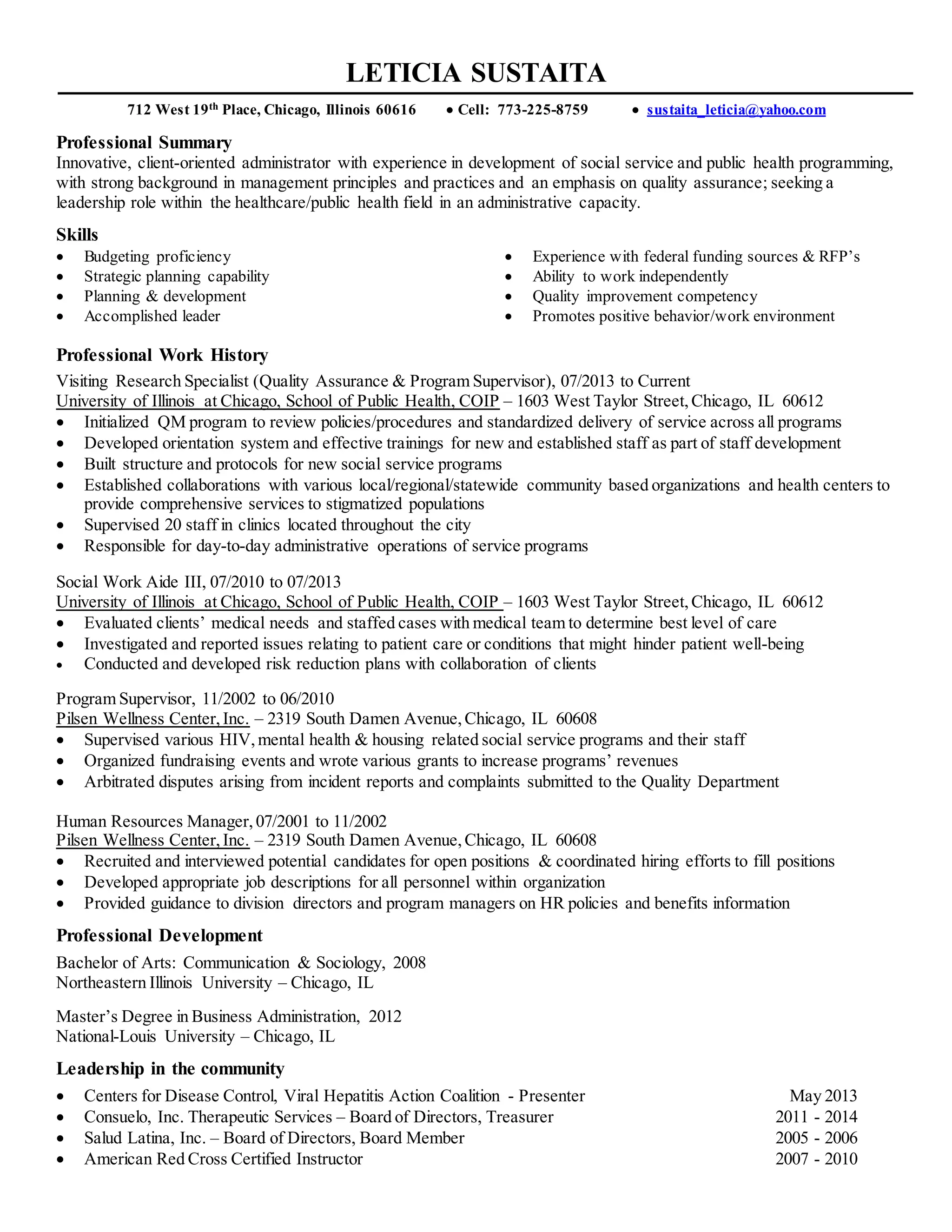 L Sustaita Resume 2016 (2) | DOCX