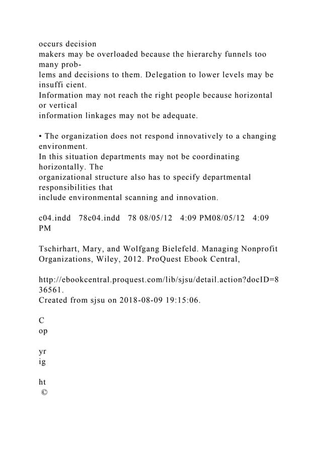 60CHAPTER FOURORGANIZATIONAL STRUCTURES outhend C.docx