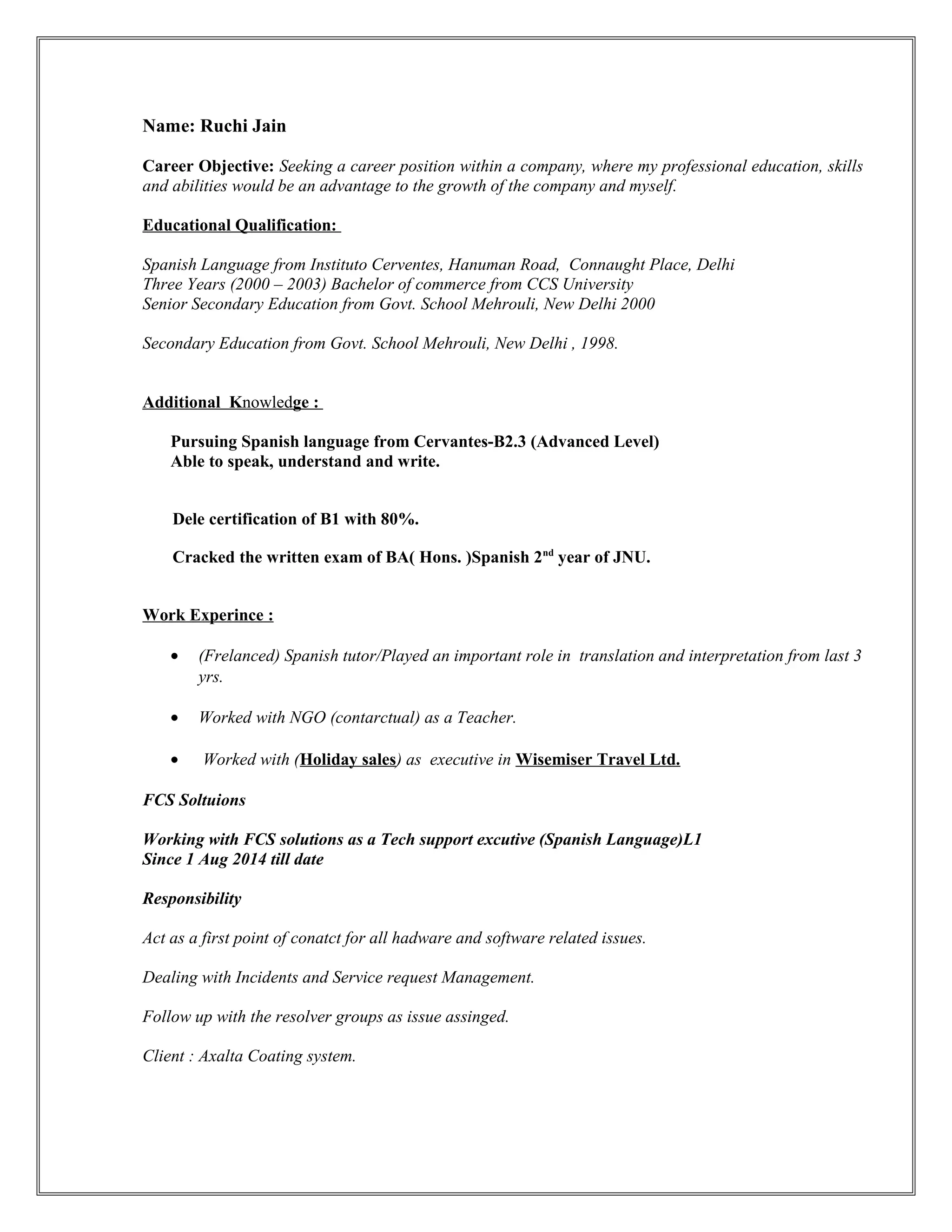 Ruchi.CV