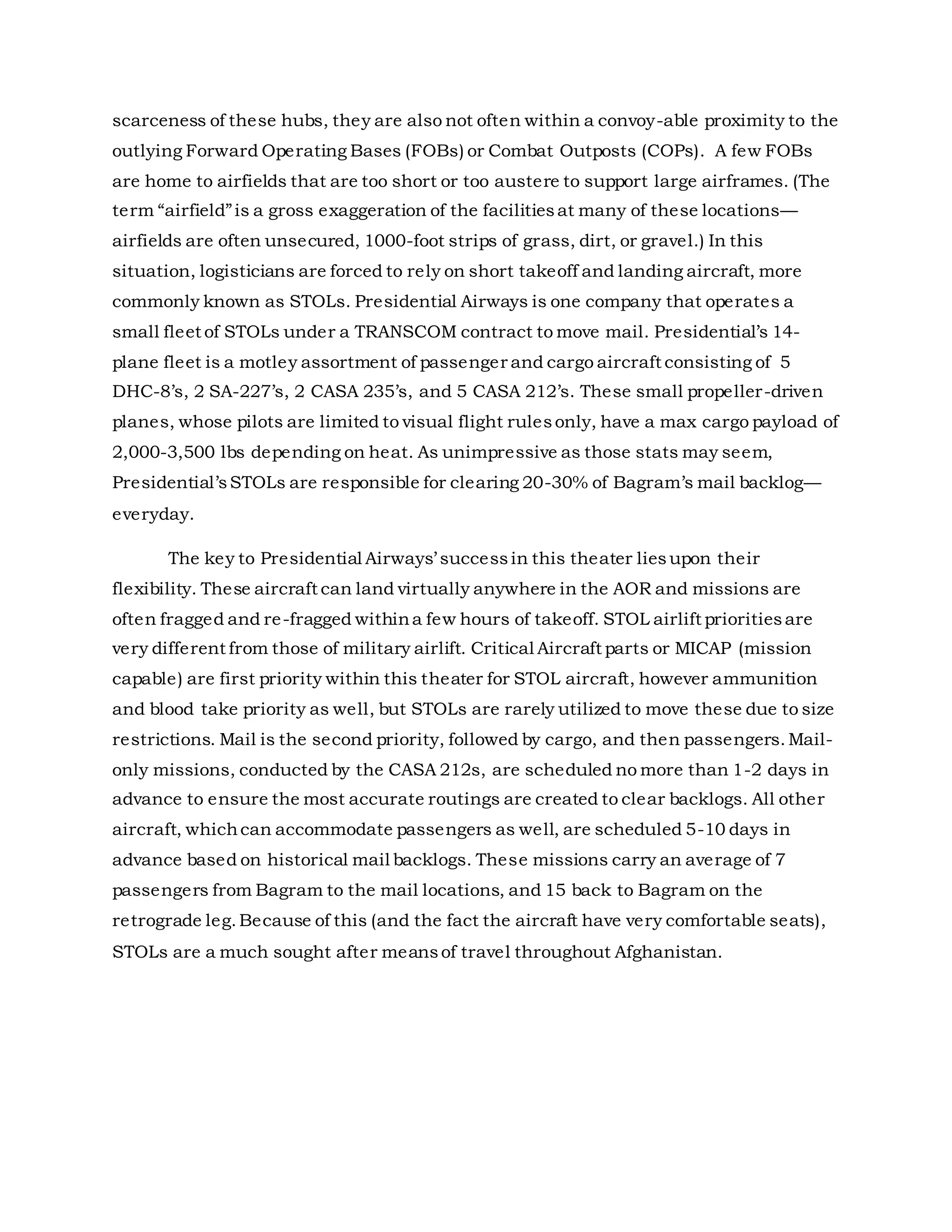 STOL Article OEF X | PDF