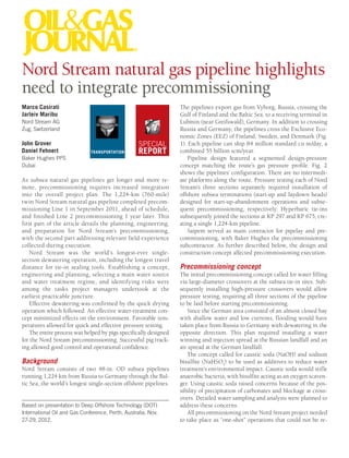 OGJ Nordstream | PDF