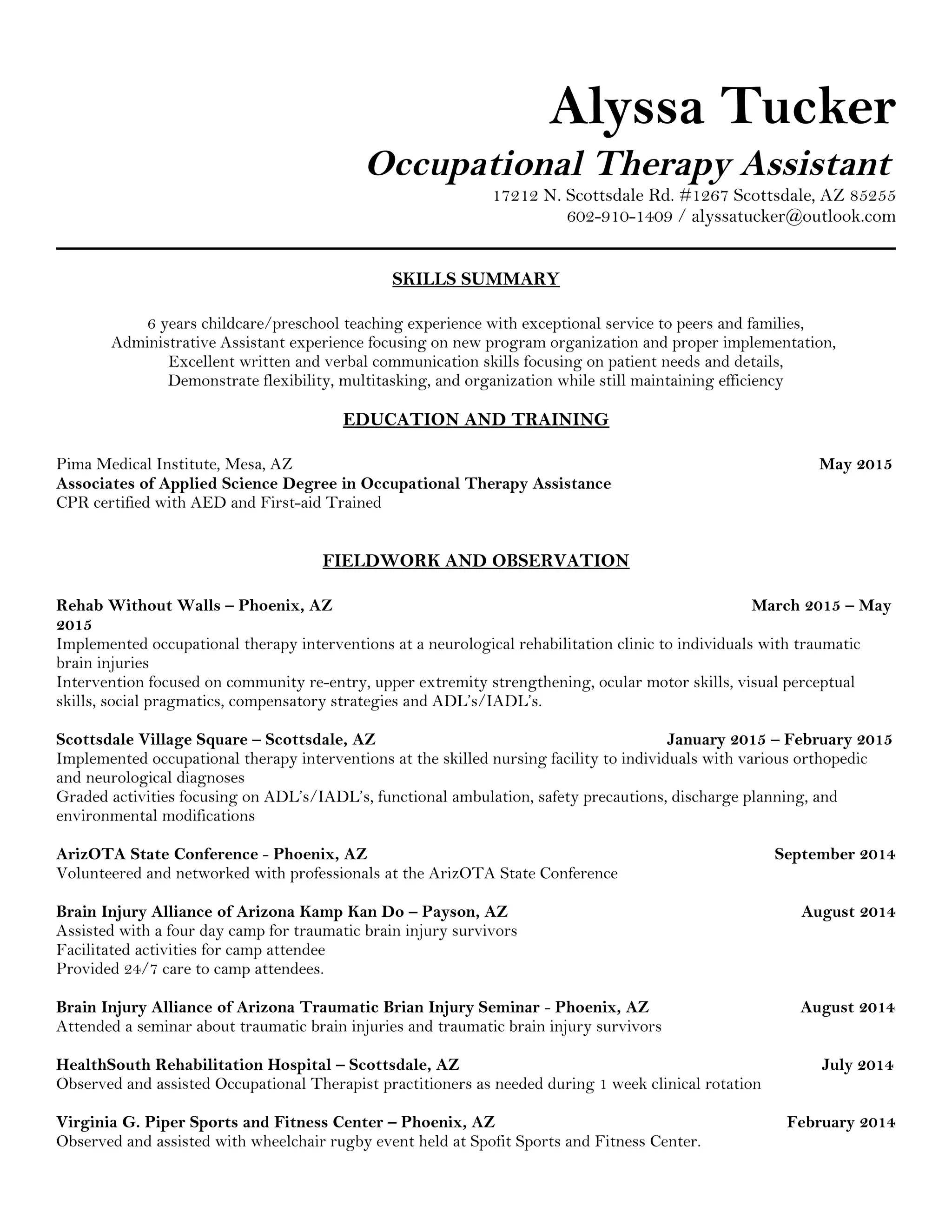 AlyssaTucker_ResumeFinal | DOC