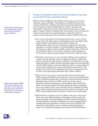 2016.10 HPDA in Precision Medicine | PDF
