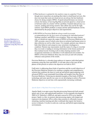 2016.10 HPDA in Precision Medicine | PDF