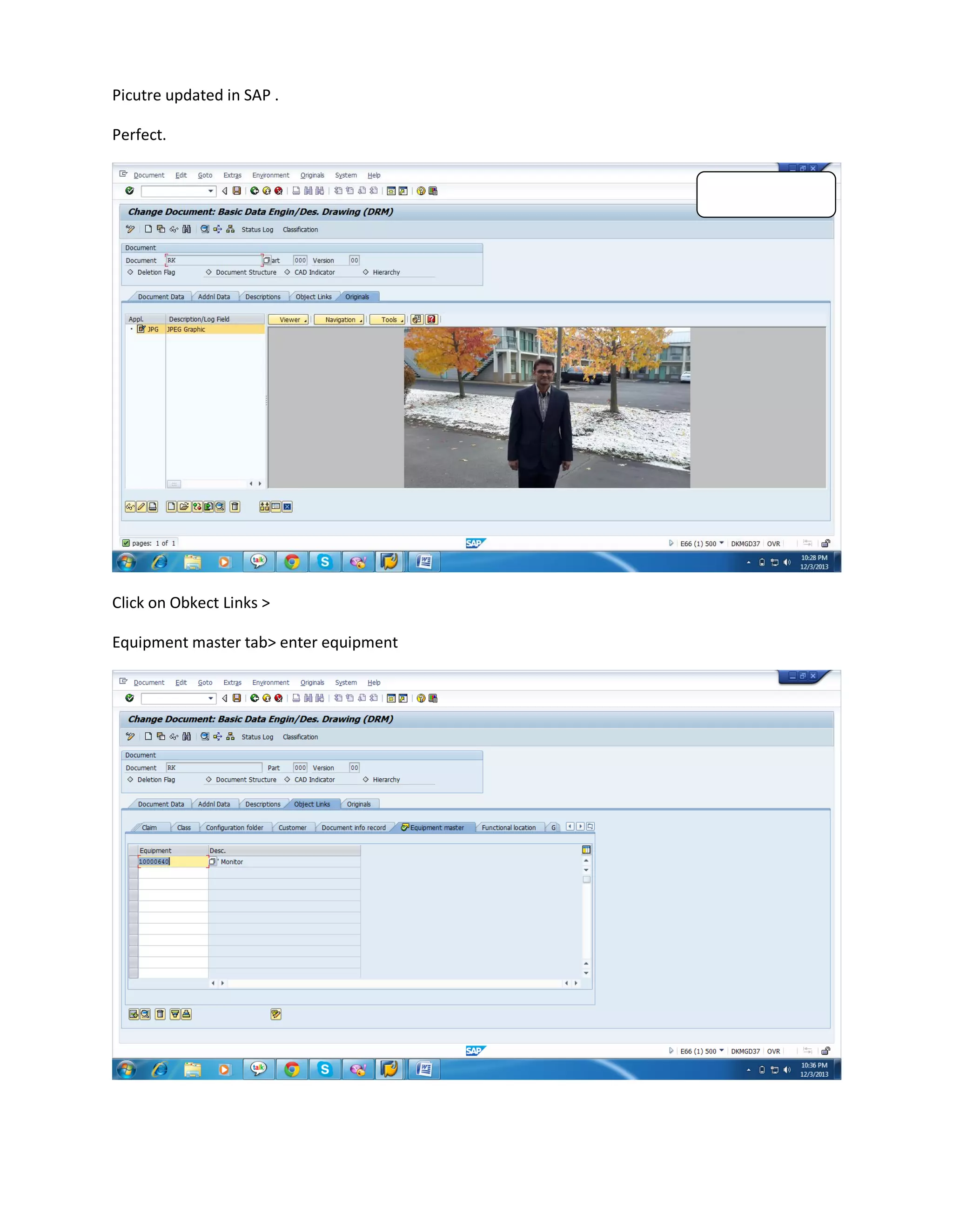 Assigning Documents to Equipment and Tasklist | PDF | Technology ...