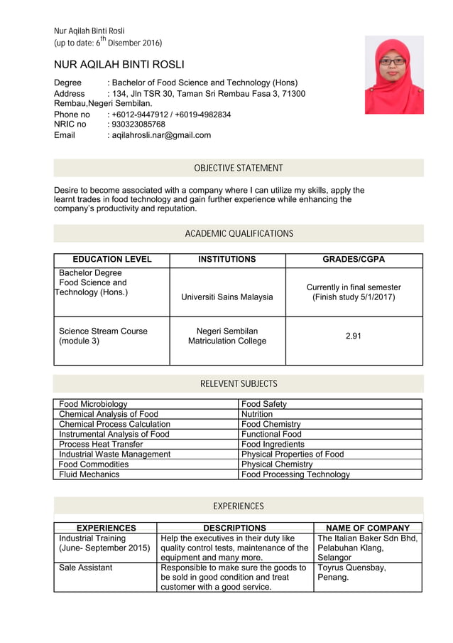 Resume Nur Aqilah | PDF