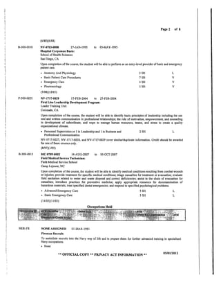 American Council Education Registry Transcripts | PDF