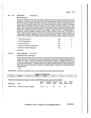 American Council Education Registry Transcripts | PDF