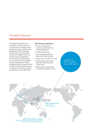 RMIT University Aviation English brochure | PDF