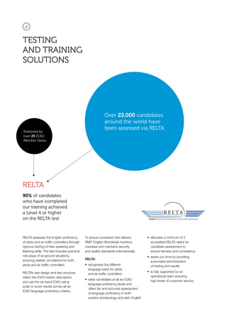 RMIT University Aviation English brochure | PDF