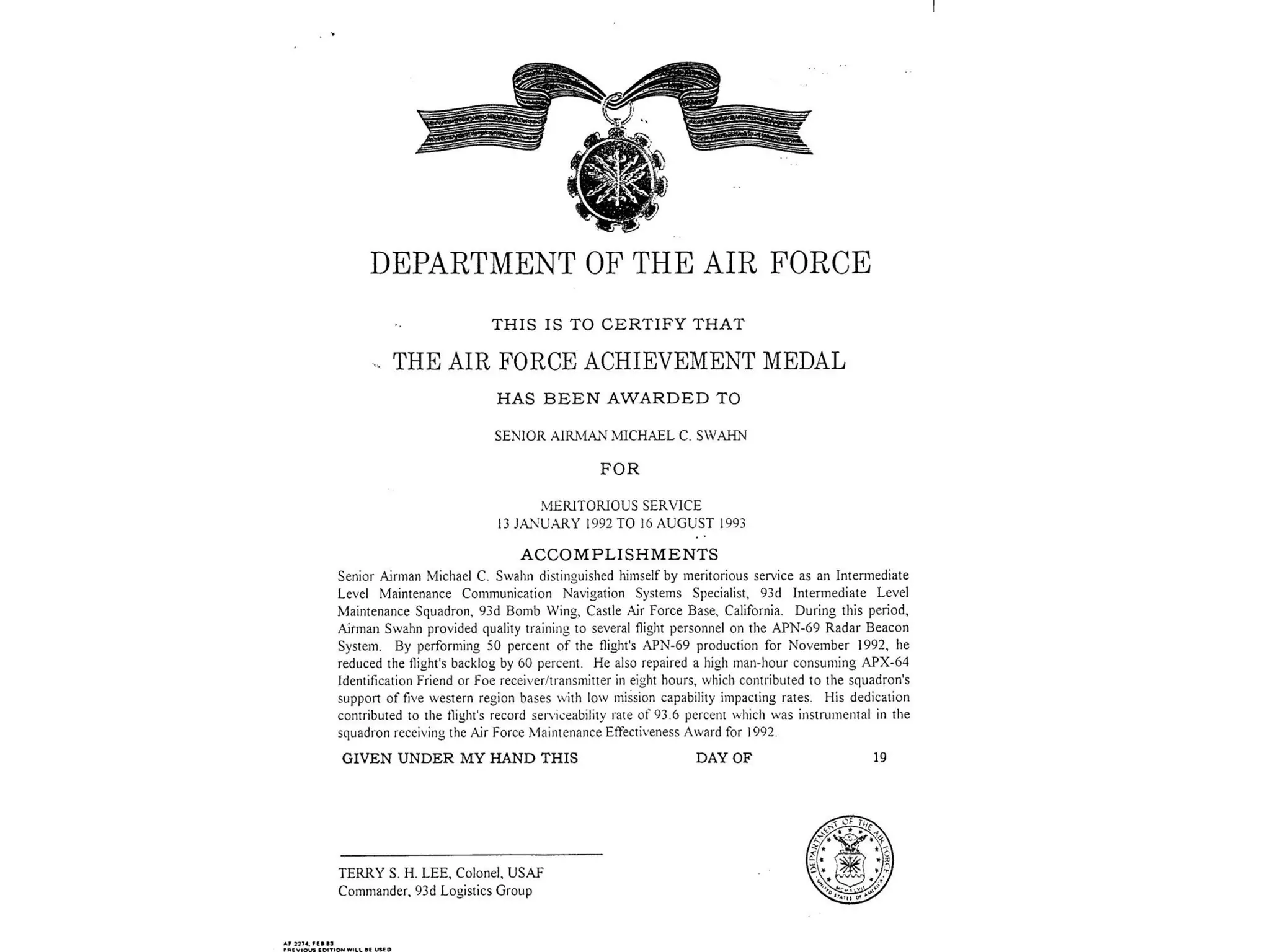 Avionics Technician Training Certificates_Castle | PPT