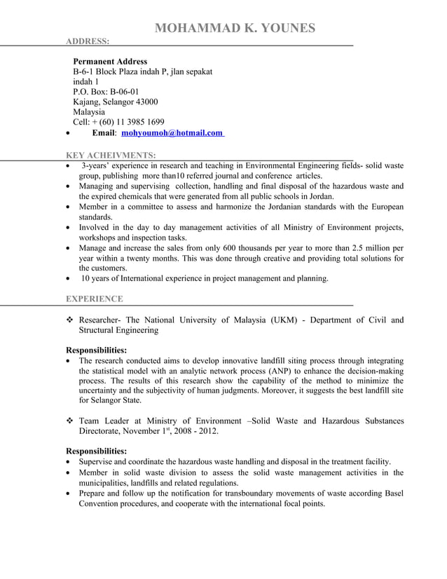 Resume11 modiifed | PDF