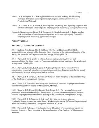 JPierce2015_CV | PDF