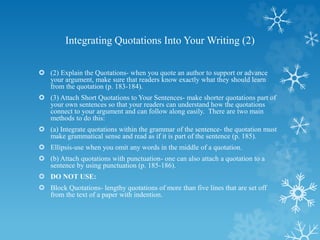 Chapter Six & Seven November 6th 2012 | PPTX | Education