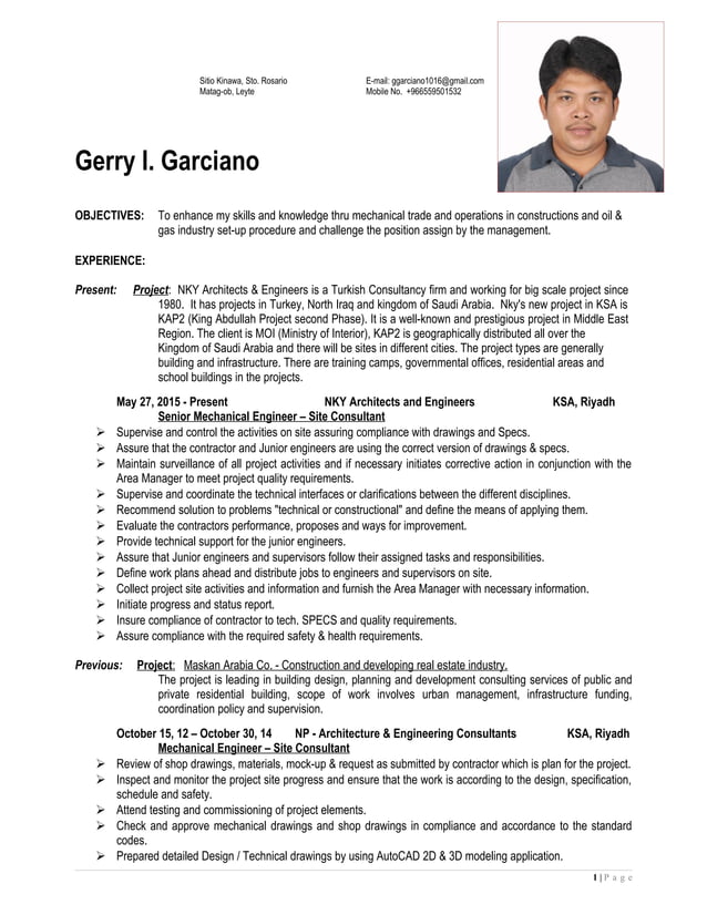 Gerry_Garciano_resume | PDF