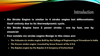 Six Stroke Engine | PPTX