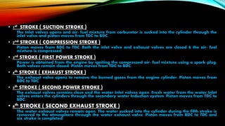 Six Stroke Engine | PPTX