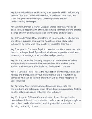 60 Keys to Influencing People.docx
