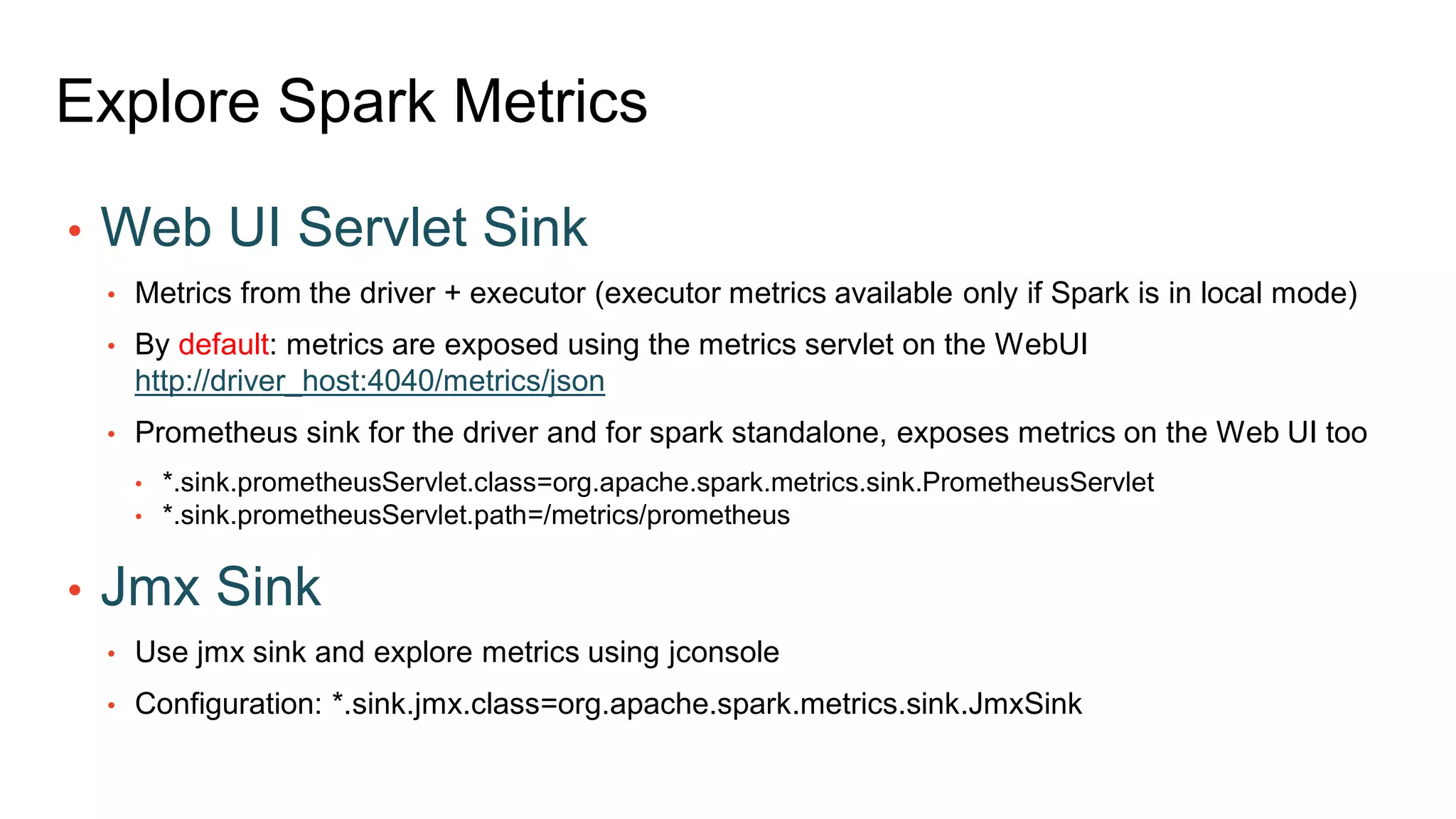 Monitor Apache Spark 3 On Kubernetes Using Metrics And Plugins Ppt