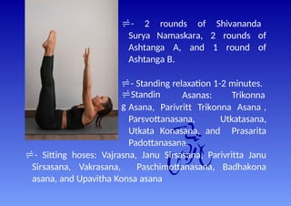 60 minute hatha yoga sequence class theme | PPT