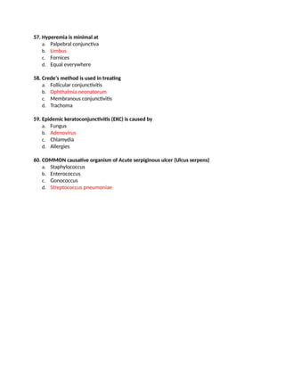 60 Multiple Choice Questions (MCQS) - Anterior Segment.docx