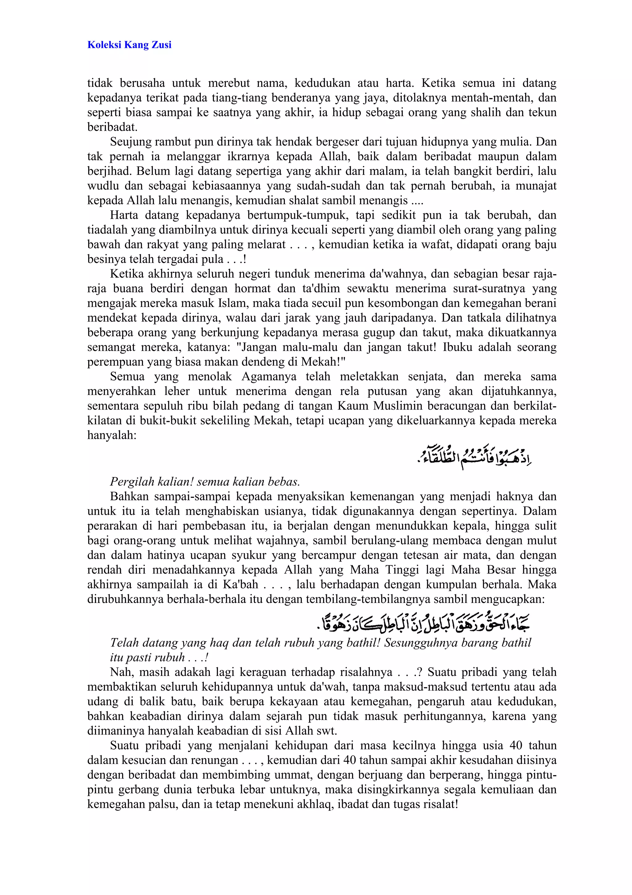 60 sahabat rasulullah | PDF