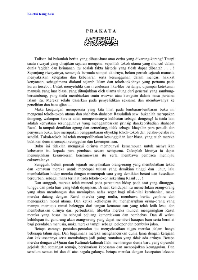 60 sahabat rasulullah | PDF