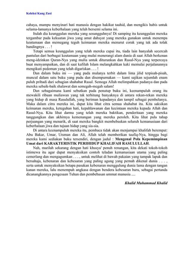 60 sahabat rasulullah | PDF