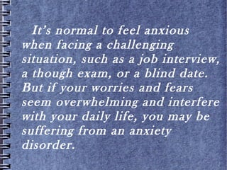 STOP Panic Attacks And Anxiety! | ODP