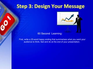 GO 60 second tips to Great Presentations | PPT