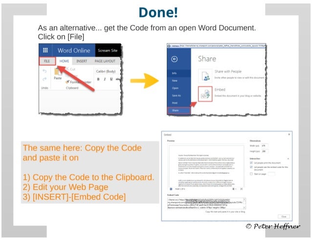SharePoint Tutorial Lesson 60#: Embed Microsoft Content SharePoint Tutorial Lesson 60#: Embed Microsoft Content