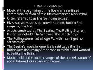 60s Music | PPTX