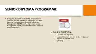 School of Seniors | PPT