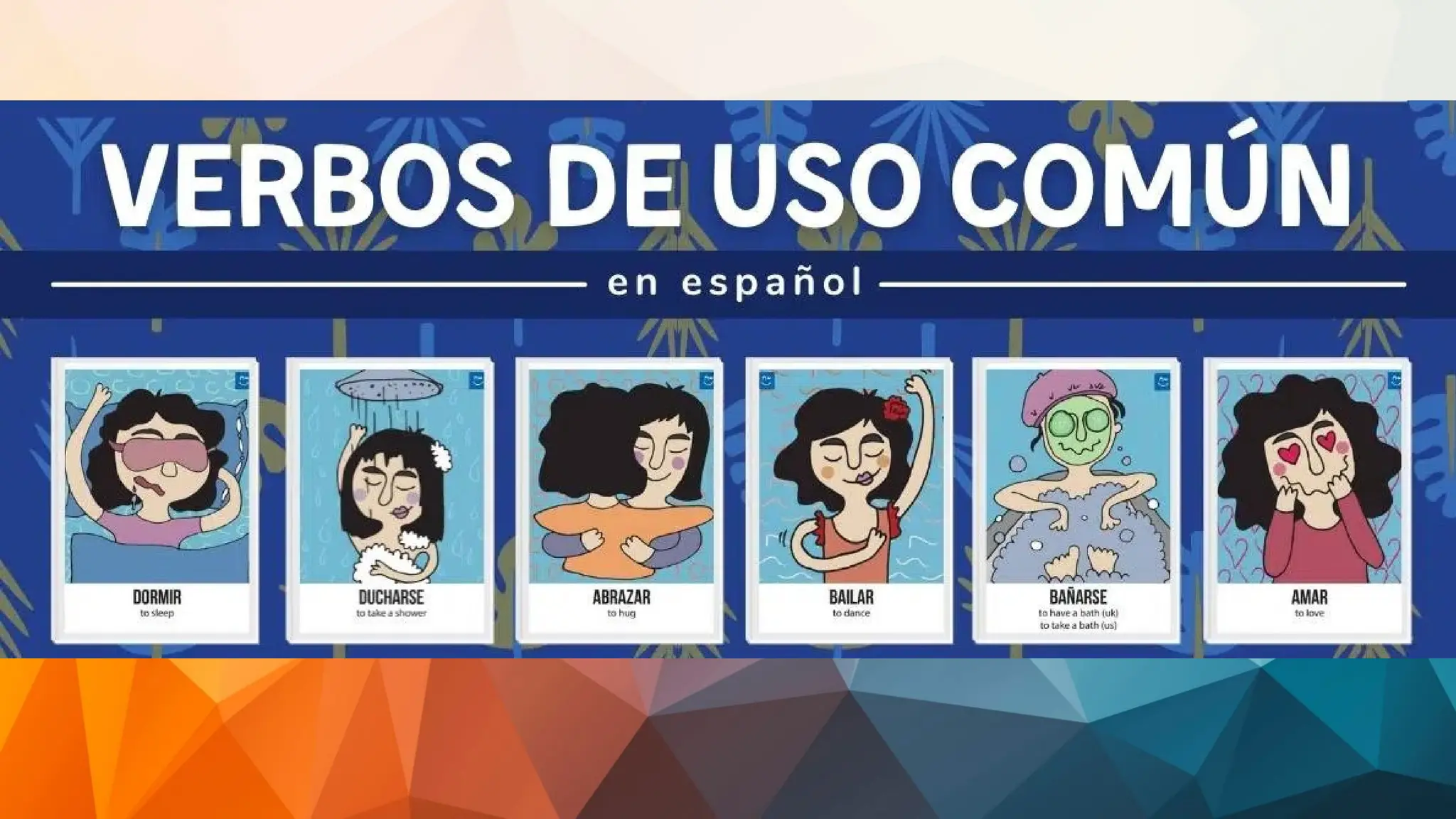 60 VERBOS COMUNES PARA APRENDER EL ESPAÑOL | PPTX