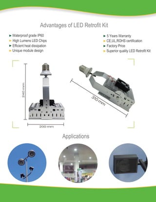 60w led retrofit kits new | PDF
