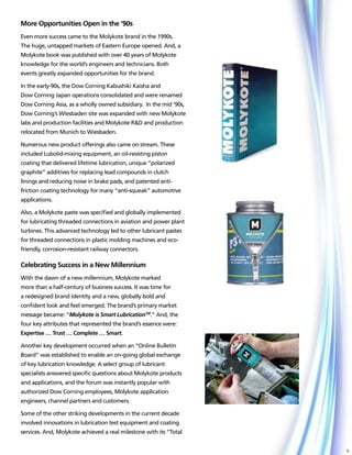 60 years of molykote | PDF | Skin Care | Beauty