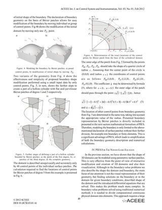 Quadrangular Bézier Patches in Modeling and Modification of the Curvilinear Boundary Surface in ...