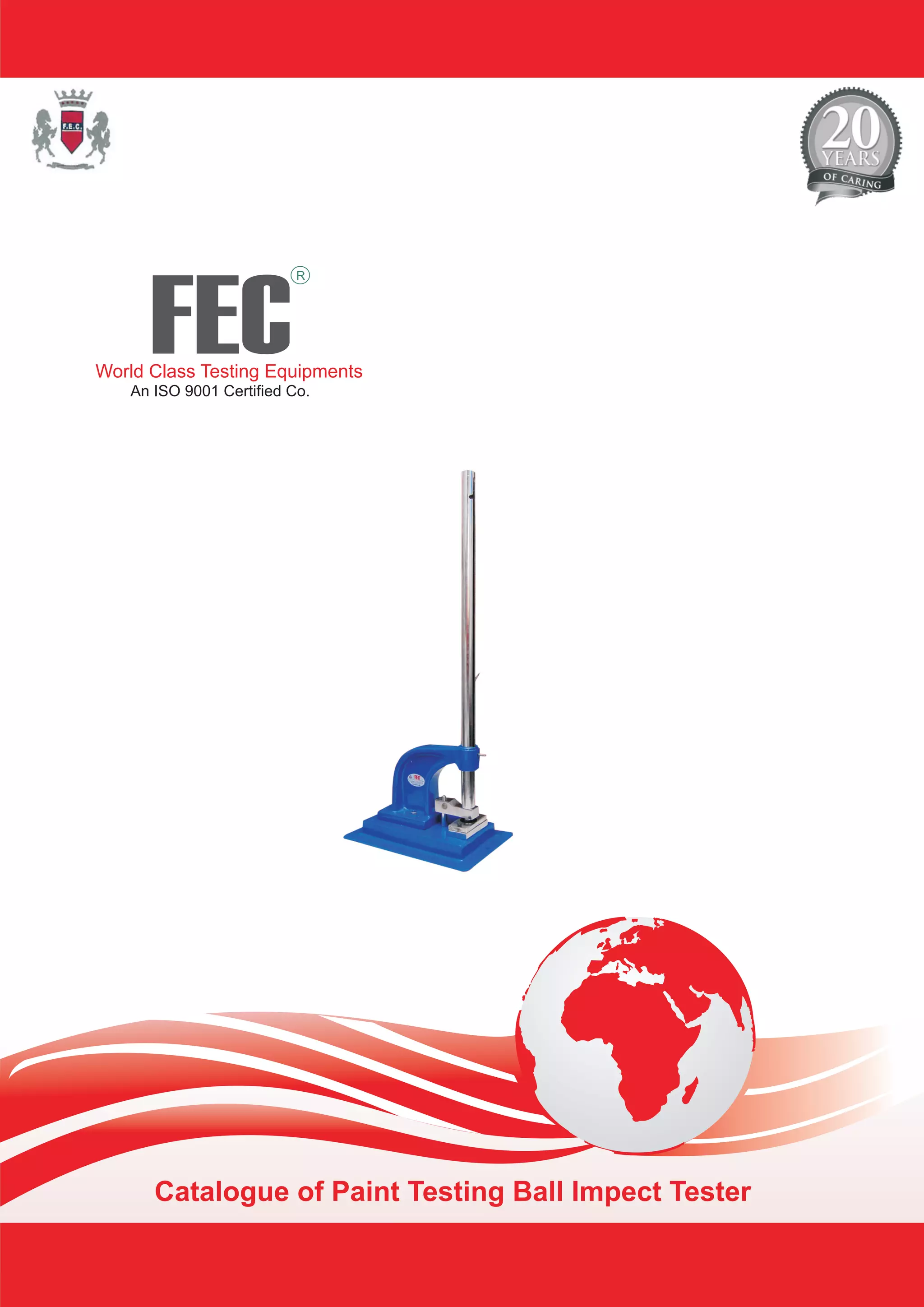 Testing/Manufacture/Paint Testing Ball Impect Tester | PDF