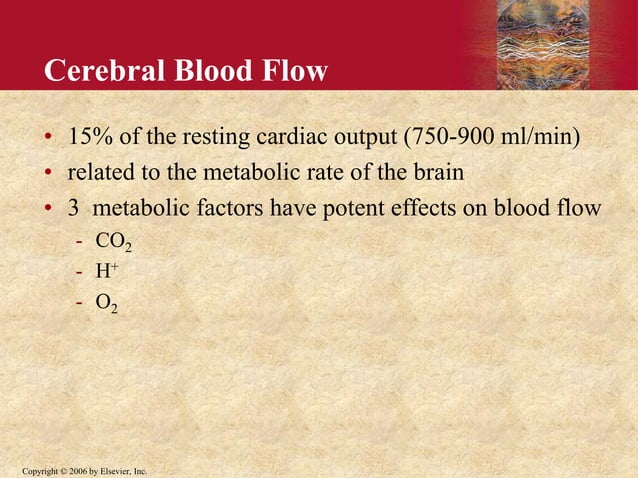 61.Cerebral blood flow, the cerebrospinal fluid and brain me.ppt ...