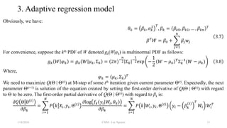 Conditional mixture model and its application for regression model | PPT