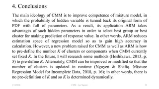 Conditional mixture model and its application for regression model | PPT