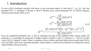 Conditional mixture model and its application for regression model | PPT