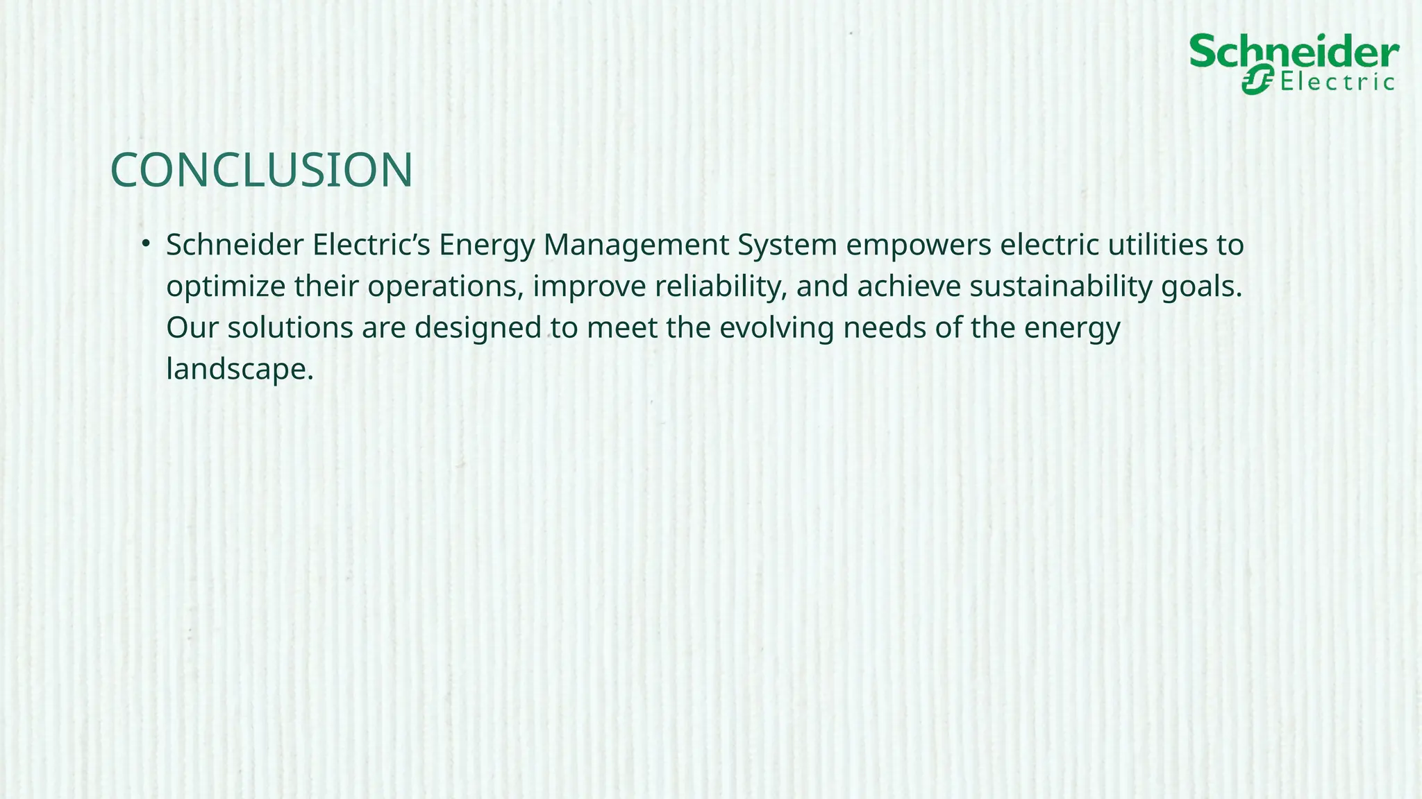 Energy Management | Schneider Electric Thailand | PPTX