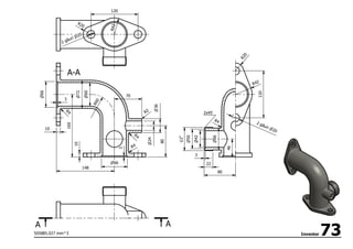 machine drawing using cad sotware methods | PDF | Drawing and Sketching ...
