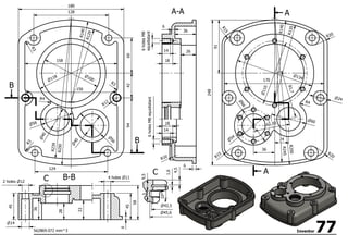 machine drawing using cad sotware methods | PDF | Drawing and Sketching ...