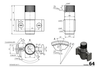 machine drawing using cad sotware methods | PDF | Drawing and Sketching ...