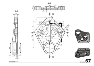 machine drawing using cad sotware methods | PDF | Drawing and Sketching ...
