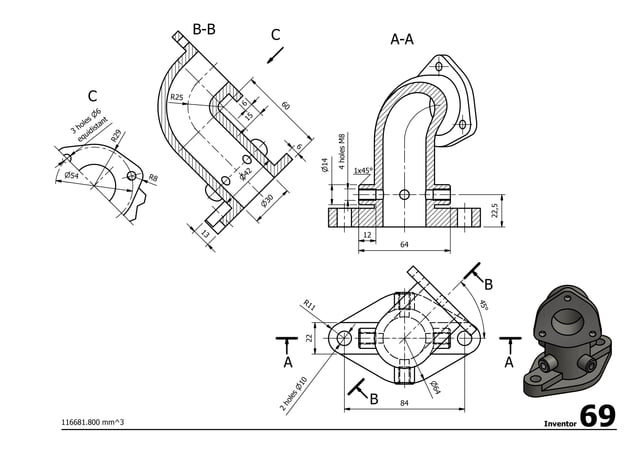 machine drawing using cad sotware methods | PDF | Drawing and Sketching ...