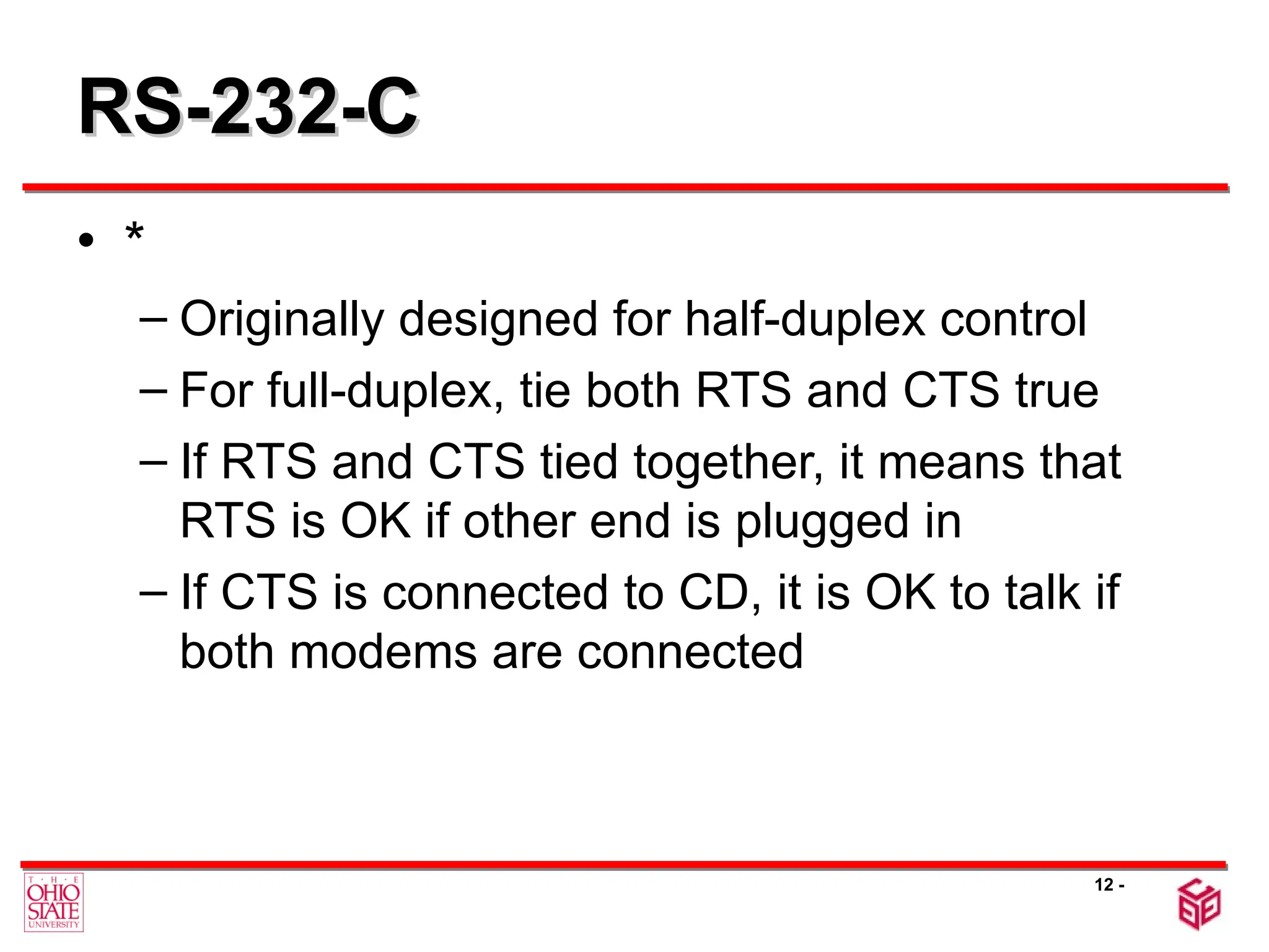 rs 232 compariosion with rs422 and rs485 standerds | PPT