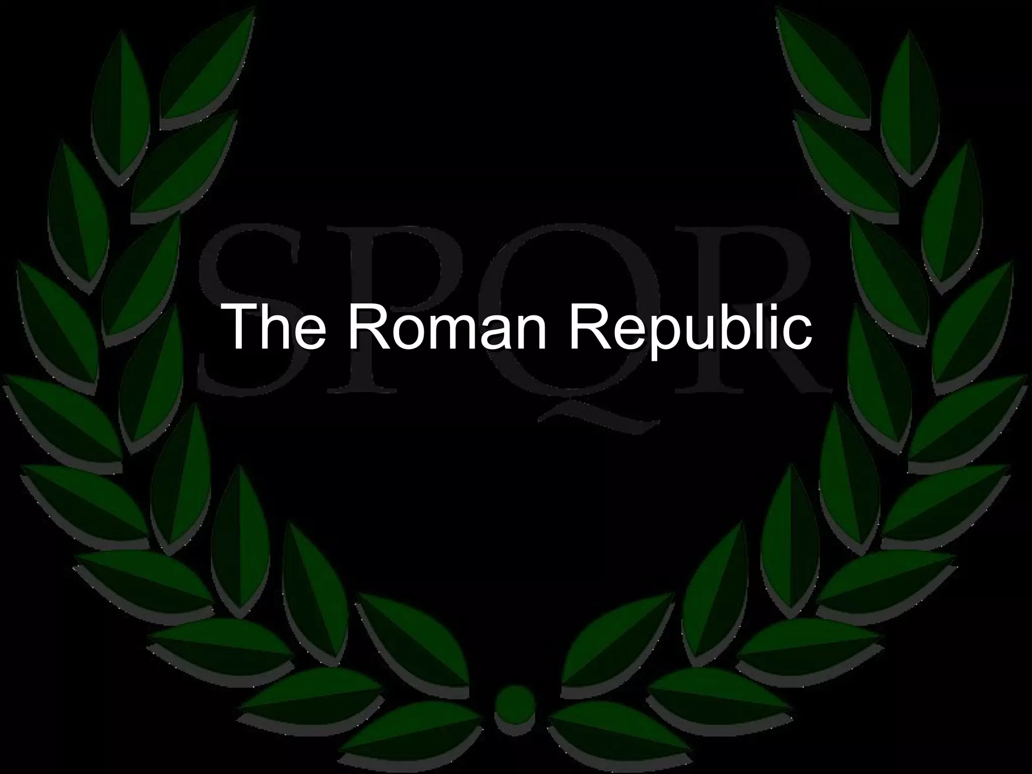6.1 -The Roman Republic & Punic Wars | PPT